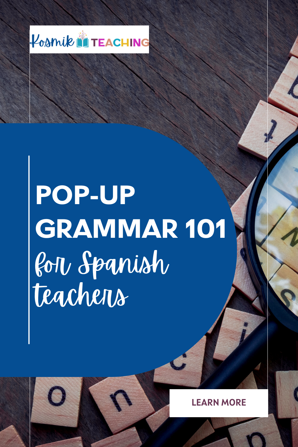 Pop Up Grammar 101 For Spanish Teachers Kosmik Teaching