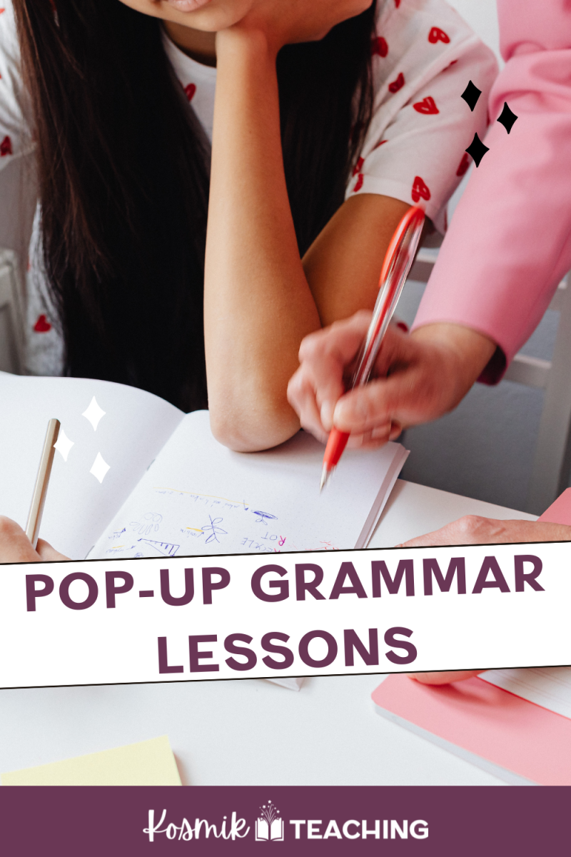 Pop-Up Grammar 101 for Spanish Teachers - Kosmik Teaching
